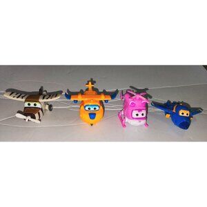 Disney pixar | Toys | Super Wings Transforming Mini Figures Set Of 4 ...